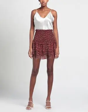 TWINSET Leopard-print Mini Skirt