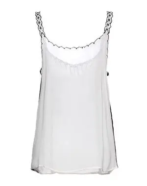 Pinko Viscose-blend Camisole With Lace Details