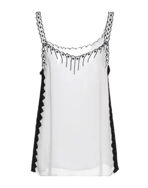 Pinko Viscose-blend Camisole With Lace Details