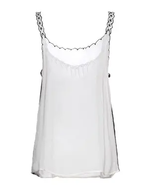 Pinko Viscose-blend Camisole With Lace Details
