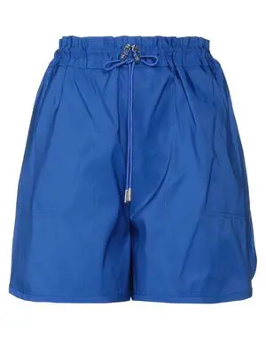 Alexander McQueen MCQUEEN Twill Shorts Bright Blue