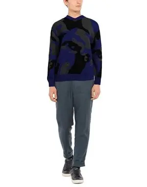 LES HOMMES Bright Virgin Wool Sweater