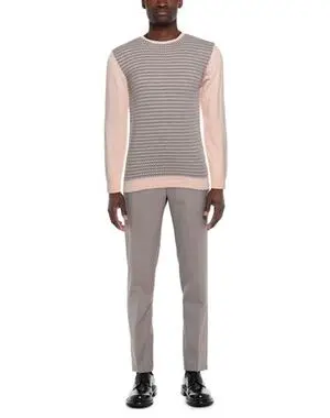 CC COLLECTION CORNELIANI Sweater In Cotton With Jacquard Pattern