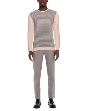 CC COLLECTION CORNELIANI Sweater In Cotton With Jacquard Pattern
