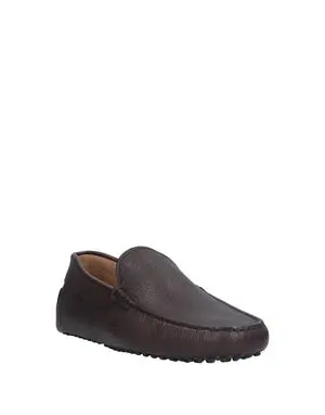 TOD'S Leather Driving Loafers - Brown