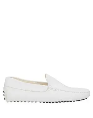 Men's White Loafers