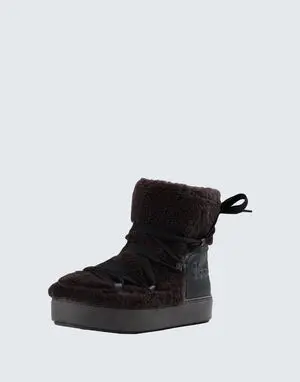 See By Chloé Padded Ankle Boots - Brown