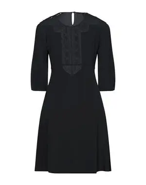 Alberta Ferretti Mini Flared Dress - Black