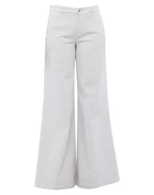 JACOB COHЁN Wide-leg Gabardine Trousers - Grey
