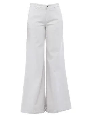 JACOB COHЁN Wide-leg Gabardine Trousers - Grey