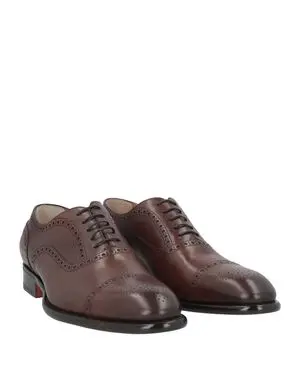 Santoni Lace-up Oxford Shoes - Brown