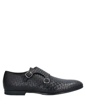 DOUCAL'S Calfskin Loafers - Black