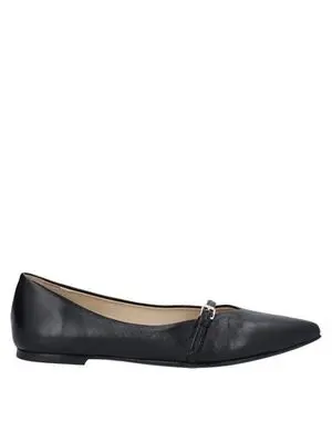 STRATEGIA Leather Ballet Flats