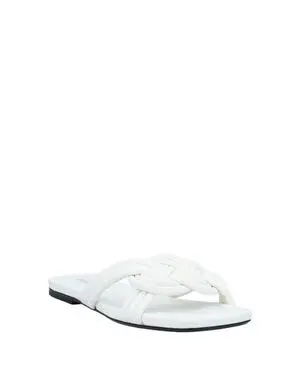 BALDININI Sandals Textile Fibers - White