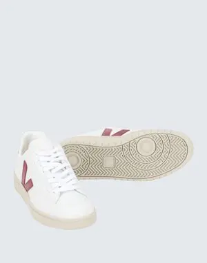 VEJA V-12 Leather Sneakers - White