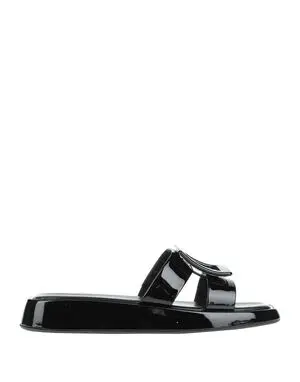 ROGER VIVIER Soft Leather Sandals - Black