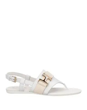 Hogan Thong Sandal - White
