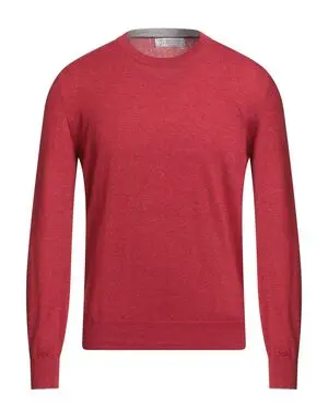 Brunello Cucinelli Cashmere Sweater - Red