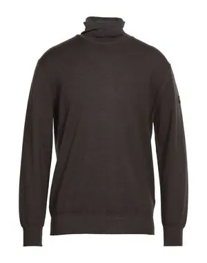 Paul & Shark Dark Virgin Wool Turtleneck Sweater