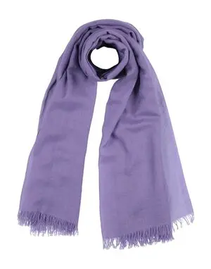 Brunello Cucinelli Woman Scarf Brick Size - Cashmere, Silk Purple