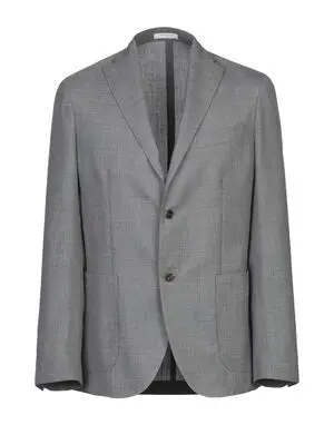 Boglioli Man Blazer Black Size 40 Wool Lead