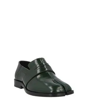 MAISON MARGIELA Leather Penny Loafers - Green