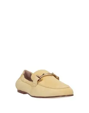 TOD'S Leather Loafers - Yellow