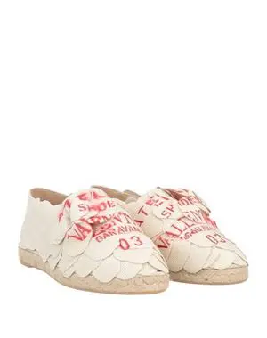 Valentino Garavani Textile Espadrilles - Beige