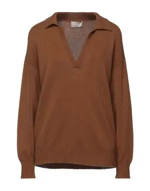 DRUMOHR Cashmere V-Neck Sweater Camel