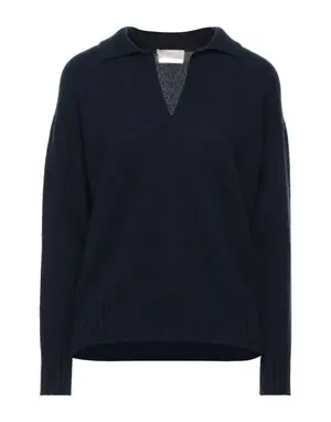 DRUMOHR Cashmere V-neck Sweater - Dark Blue