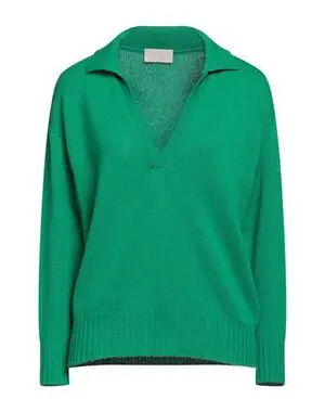 DRUMOHR Cashmere V-Neck Sweater Green