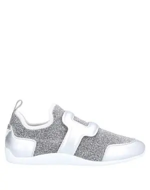ROGER VIVIER Sneakers In Soft Leather And Textile Fibers