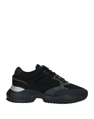 Hogan Sneakers Size Textile Fibers - Black