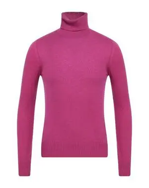 Emporio Armani Turtleneck Cashmere Sweater Purple