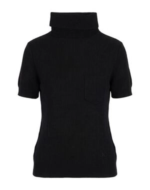 JACOB COHЁN Turtleneck Size Virgin Wool - Black