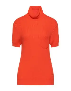 JACOB COHЁN Turtleneck Size Virgin Wool - Orange
