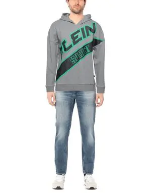 PLEIN SPORT Sweatshirt With Metallic Logo Print