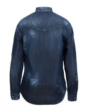 Dsquared2 Denim Shirt Size Cotton, Elastane