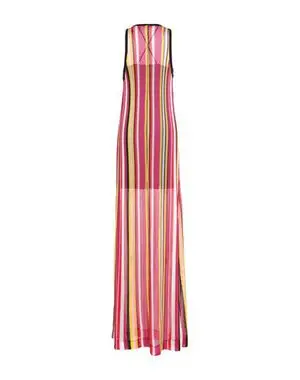 Pinko Striped Maxi Dress - Pink