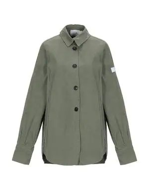 Peuterey Cotton Overshirt Military Green