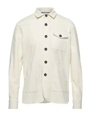 Manuel Ritz Single Breasted Overshirts For Men