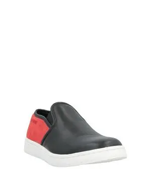 Neil Barrett Leather Slip-on Sneakers