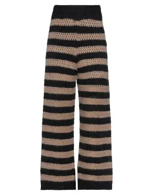 Red Valentino Striped Knit Pants - Beige