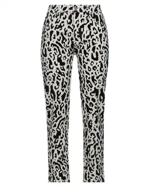 DEPARTMENT 5 Tapered Animal Print Pants - White