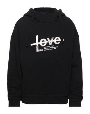 Dolce & Gabbana Fleece Logo Hoodie - Black