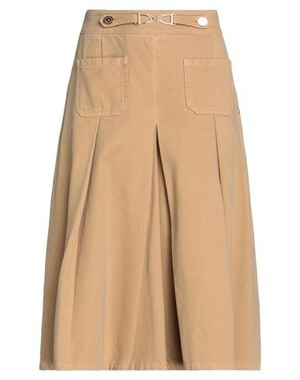Elisabetta Franchi Wide Leg Trousers - Sand
