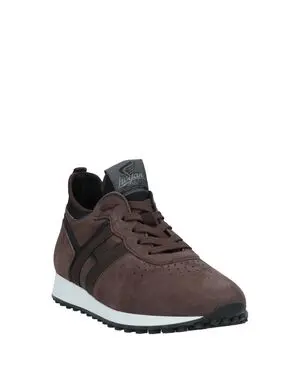Hogan Sneakers Size Soft Leather, Textile Fibers