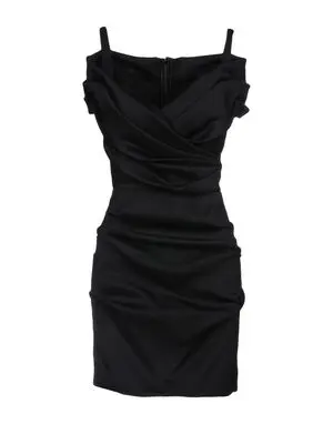 Dolce & Gabbana Full-grain Leather Dress Belt Mini Dress