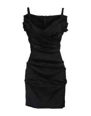 Dolce & Gabbana Full-grain Leather Dress Belt Mini Dress