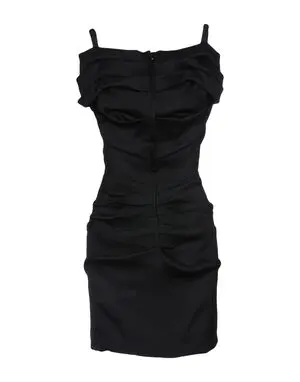 Dolce & Gabbana Full-grain Leather Dress Belt Mini Dress